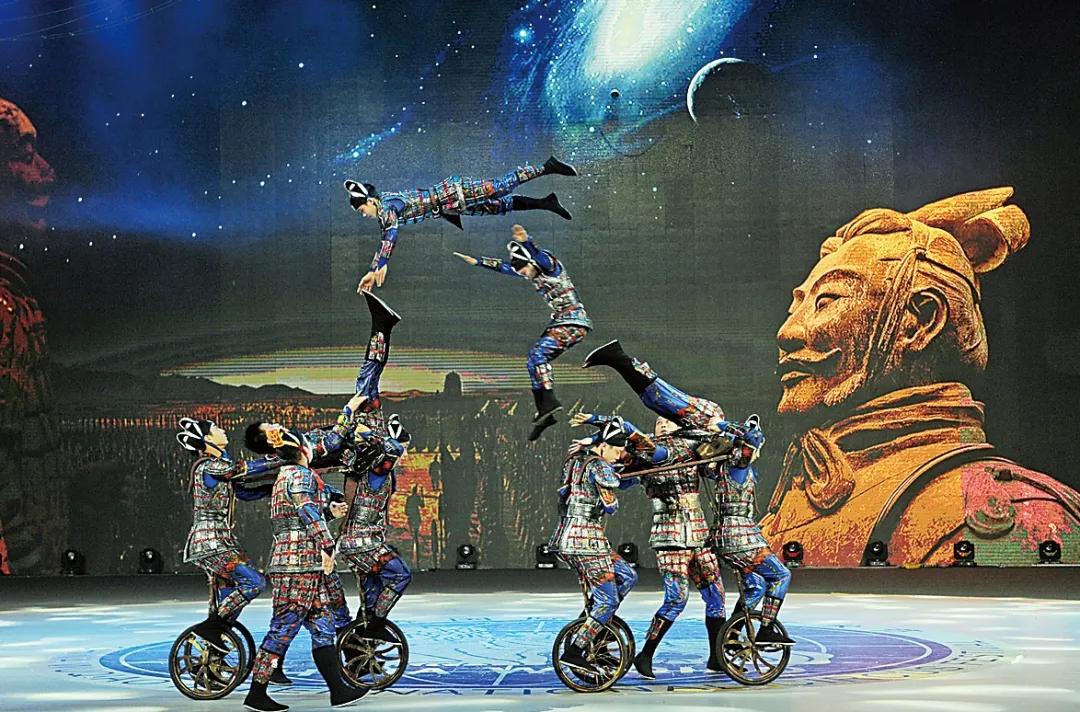 The bridge of acrobatics spans across the world: China Wuqiao ...
