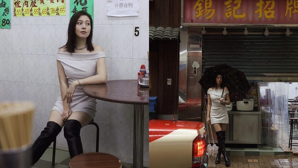Liu Pinyan appeared in a snack bar "showing shoulders and legs"! She ...