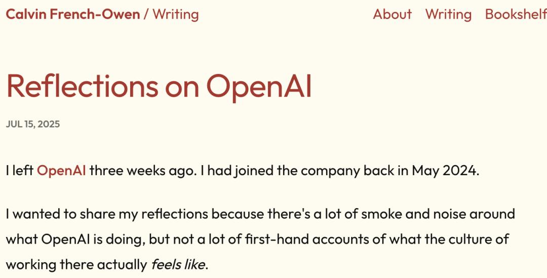 OpenAI's former employee revealed: I got paid after working for a year ...