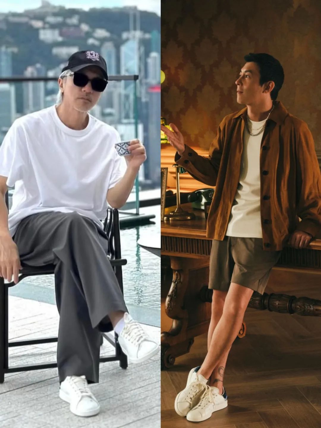 Stephen Chow wears the same shoes as Edison Chen and appears in the ...